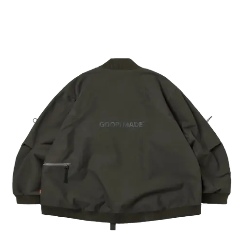 GOOPIMADE G7-TB TYPE-7 LOGO BOMBER MOCHA | AREA 02 GOOPIMADE G7-TB TYPE-7 LOGO BOMBER MOCHA | AREA 02