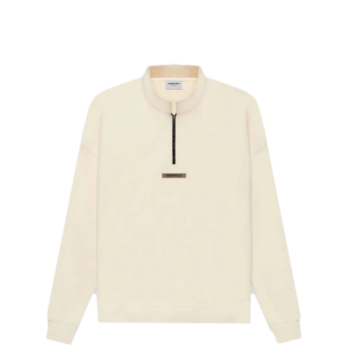 ESSENTIALS HALF ZIP SWEATER BUTTERCREAM | AREA 02 — 亞洲指標潮流文化交易所