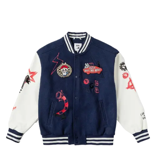 VANS THE MONSTERS LABUBU JACKET BLUE | AREA 02
