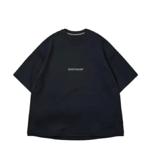 GOOPIMADE DE-05 OVERSIZED LOGO TEE BATHYAL | AREA 02
