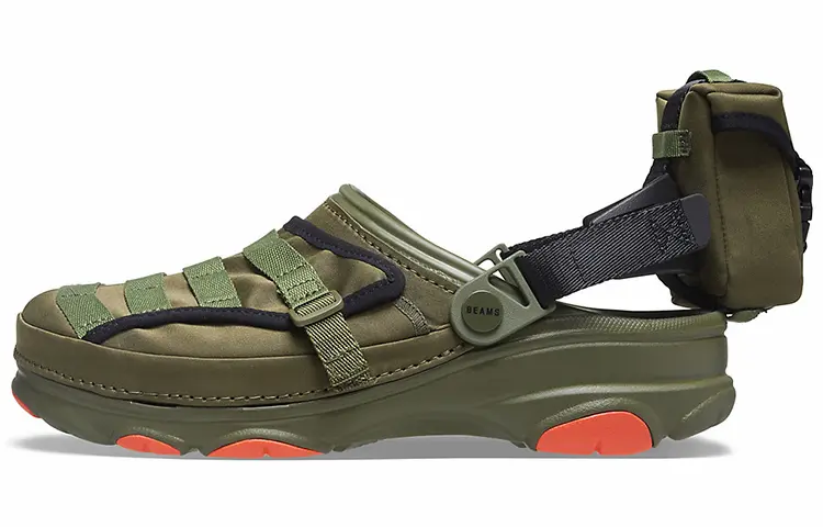BEAMS X CLASSIC ALL-TERRAIN MILITARY CLOG ARMY GREEN | AREA 02