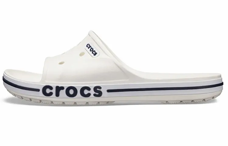 CROCS BAYABAND CLOG WHITE UNISEX SLIPPERS | AREA 02