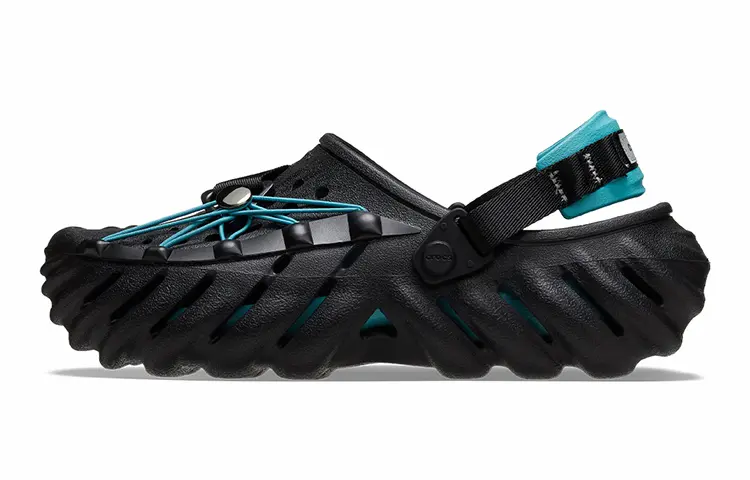 CROCS ECHO REFLECTIVE LACES CLOG BLACK TEAL | AREA 02 — 亞洲指標潮流文化交易所