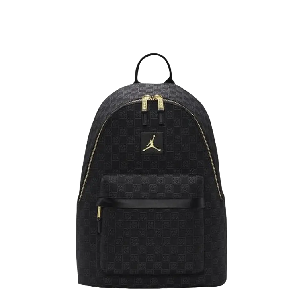 AIR JORDAN GOLD LOGO MONOGRAM BACKPACK BLACK | AREA 02 — 亞洲指標潮流文化交易所