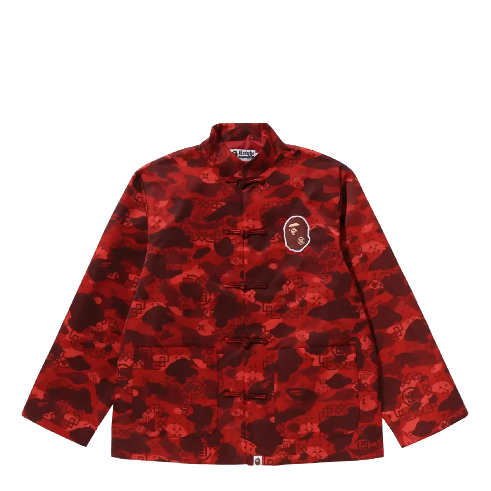 BAPE CLOT CAMO APE HEAD CHINA JACKET RED | AREA 02 — 亞洲指標潮流文化交易所