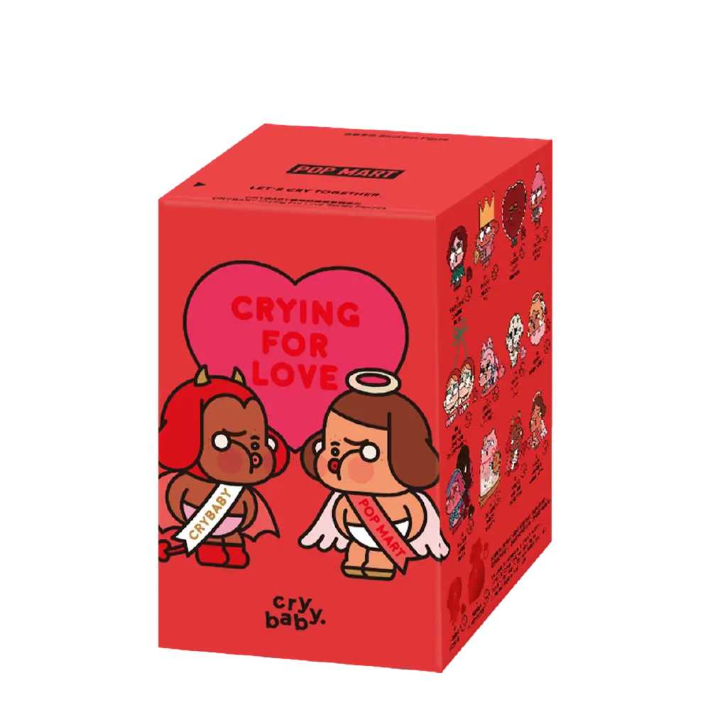 POP MART CRYBABY CRYING FOR LOVE SERIES FIGURES BLIND BOX SINGLE BOX ...