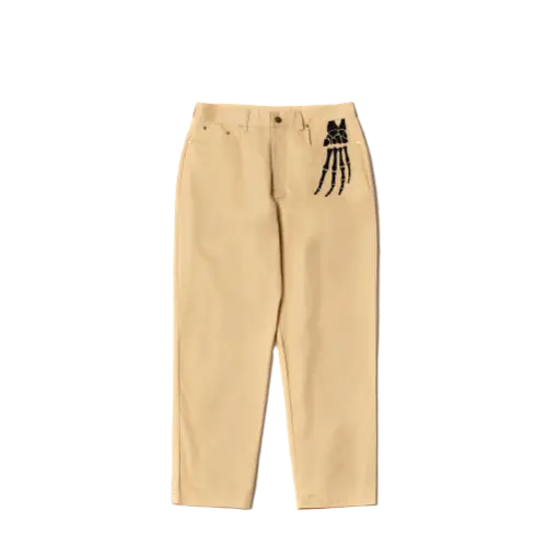 AES SKELETON HAND WORK PANTS KHAKI | AREA 02