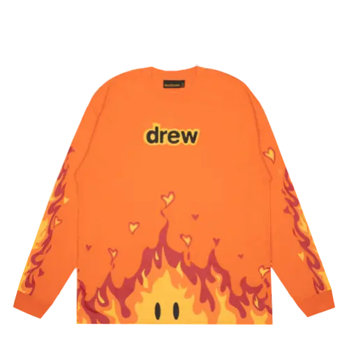 DREW HOUSE FIRE IS TEE ORANGE | AREA 02